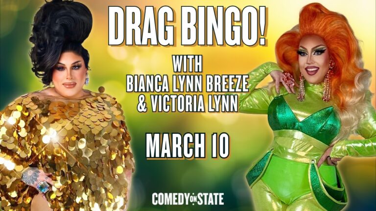 Drag Bingo with Bianca Lynn Breeze & Victoria Lynn - Comedy on State ...