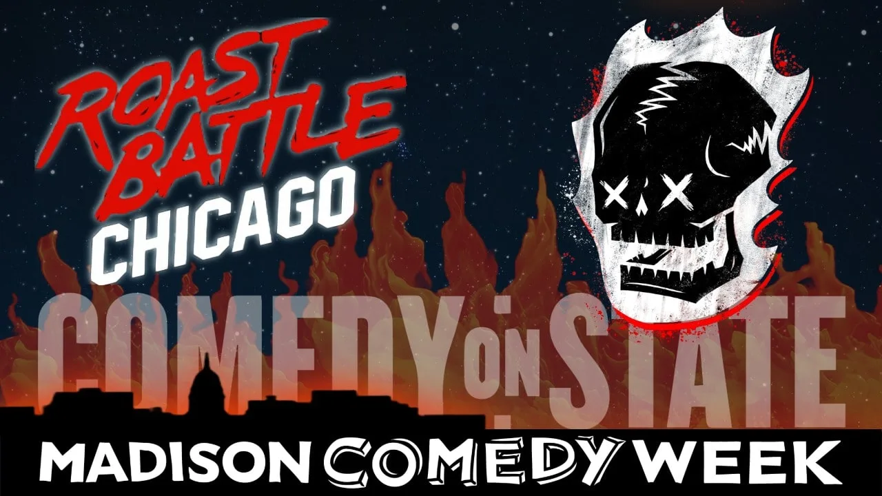 Comedy Roast Logo Roast Battle League DFW Dallas Comedy Club